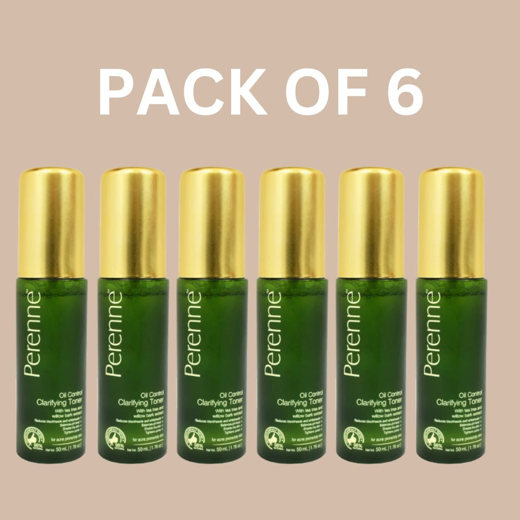 Pack Of 6 Clarifying Oil Control Toner – Perenne Cosmetics